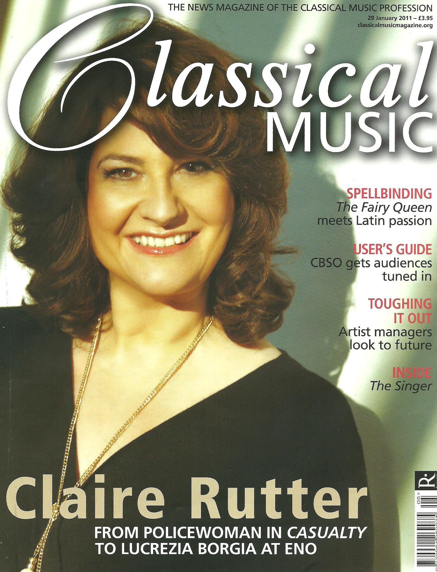Classical Music Magazine on KW and Gal | Kenneth Woods - conductor